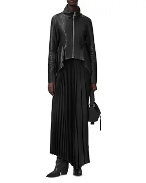 ALLSAINTS Grace Leather Biker Jacket