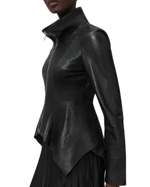 ALLSAINTS Grace Leather Biker Jacket