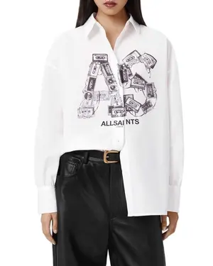 ALLSAINTS Adrienne Print Shirt
