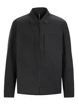 Veilance Mionn Classic-collar Zip-fastening Shirt Jacket - Black