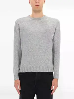 Aspesi Ribbed Crewneck Sweater - Grey