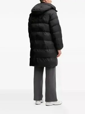 EA7 Logo Patch Padded Coat