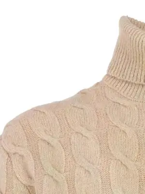 Jacob Cohen Cable-knit Turtleneck Sweater