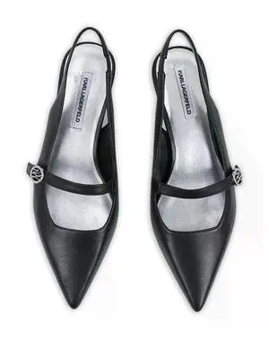 Karl Lagerfeld 30mm Pasha Pointed Pumps