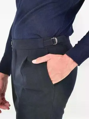 FRANZESE COLLECTION Darted Tailored Trousers - Blue