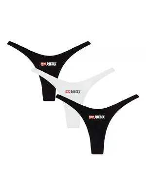DIESEL Micro-punchy-d-core Thong - Black