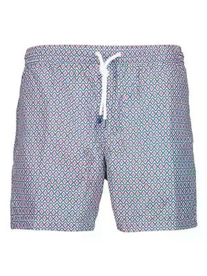 Fedeli Madeira Swim Shorts - Blue
