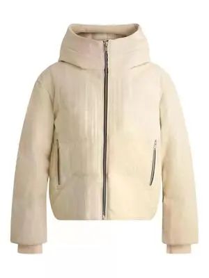 Fusalp Barsy Hooded Corduroy Ski Jacket - Neutrals