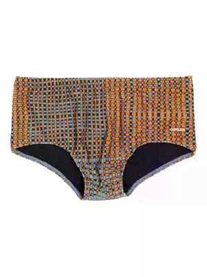 OSKLEN Geometric-pattern Swim Briefs