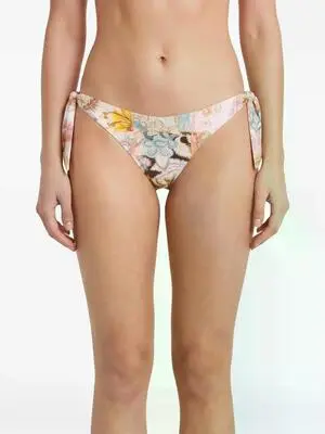 Zimmermann Daylight Tie-side Bikini Bottom - Neutrals