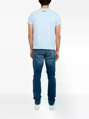 Zadig&Voltaire Monsatir Henley T-shirt - Blue