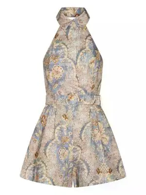 Zimmermann Daylight Belted Jumpsuit
