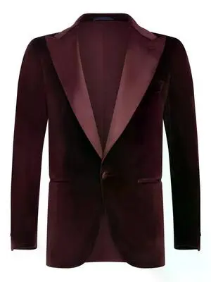 FRANZESE COLLECTION Peak-lapel Single-breasted Blazer