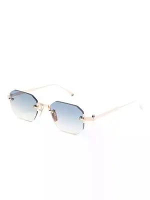 AKONI Square Frame Sunglasses