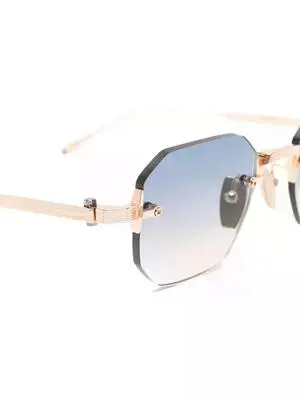 AKONI Square Frame Sunglasses