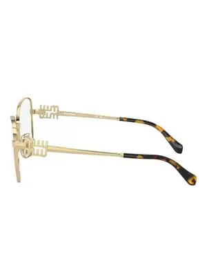 Miu Miu Embellished Cat-eye Glasses
