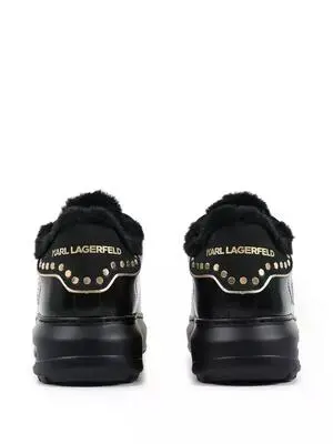 Karl Lagerfeld Kapri Lug Leather Sneakers