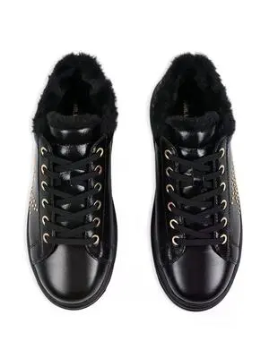 Karl Lagerfeld Kapri Lug Leather Sneakers