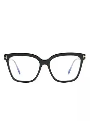 TOM FORD Rectangular-frame Optical Glasses - Black