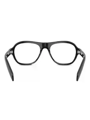 Prada Pilot-frame Glasses - Black