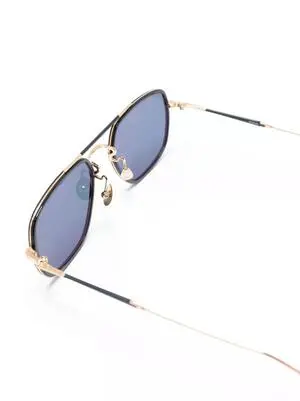 Matsuda Tinted-lenses Pilot-frame Sunglasses