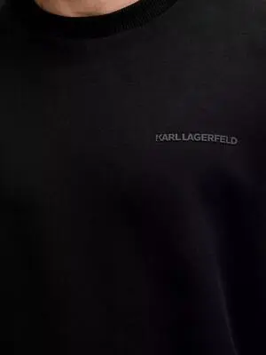 Karl Lagerfeld Logo Graphic Sweatshirt