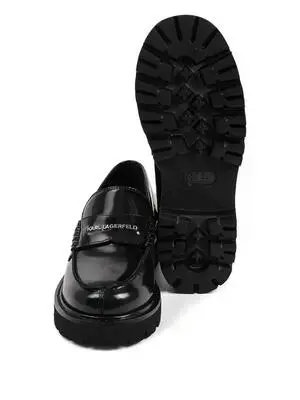 Karl Lagerfeld Lowell Leather Loafers