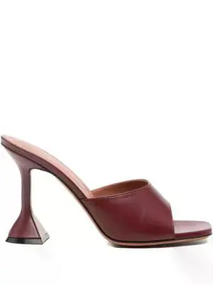 Amina Muaddi 95mm Lupita Square-toe Sandals