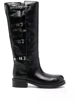 Michael Kors 44mm Darrington Leather Boots