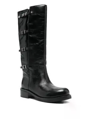 Michael Kors 44mm Darrington Leather Boots