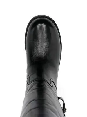 Michael Kors 44mm Darrington Leather Boots