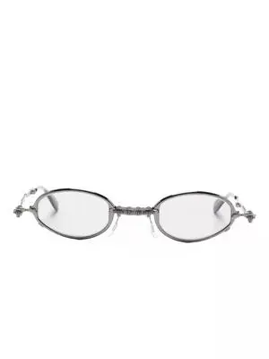 KUBORAUM Oval Frame Glasses