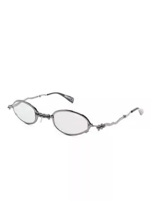 KUBORAUM Oval Frame Glasses