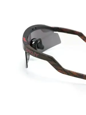 Oakley Hydra Shield-frame Sunglasses - Black