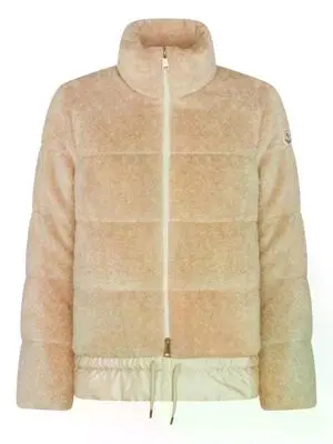 Moncler Padded Zip-fastening Jacket - Neutrals