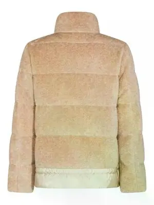 Moncler Padded Zip-fastening Jacket - Neutrals