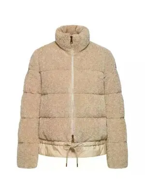 Moncler Padded Zip-fastening Jacket - Neutrals