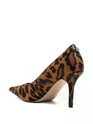 Guess 85mm Prindy Leopard-print Pumps