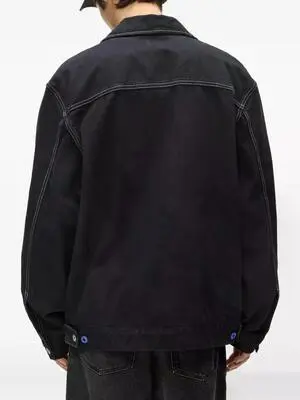 Karl Lagerfeld Contrast-stitch Shirt Jacket