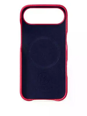 MAISON DE SABRE Leather Iphone 17 Air Case - Red