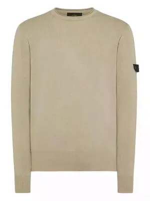 Peuterey Logo-patch Sweater - Neutrals