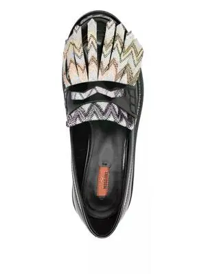 Missoni 40mm Zigzag Loafers
