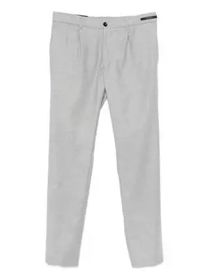 MICHAEL COAL Mc Denny Buttoned Trousers - Grey