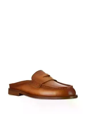 Santoni Loafer Mules