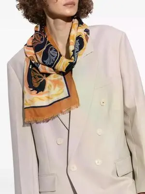 Etro Printed Fringe Scarf