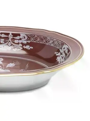 GINORI 1735 Floral-print Oval Bowl