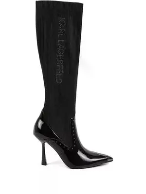Karl Lagerfeld Pointed Toe Boots For Women