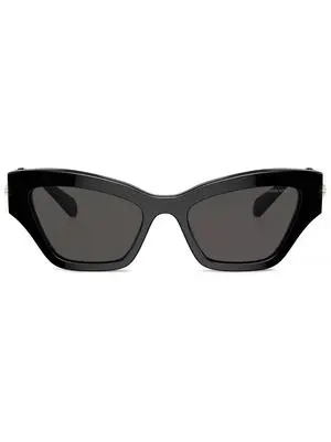 SWAROVSKI Crystal-embellished Cat-eye Sunglasses - Black