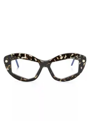 KUBORAUM Mask P16 Cat-eye Glasses - Black