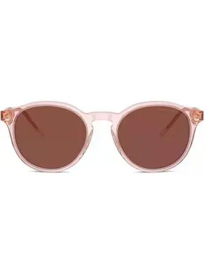 Giorgio Armani Round Frame Sunglasses - Pink